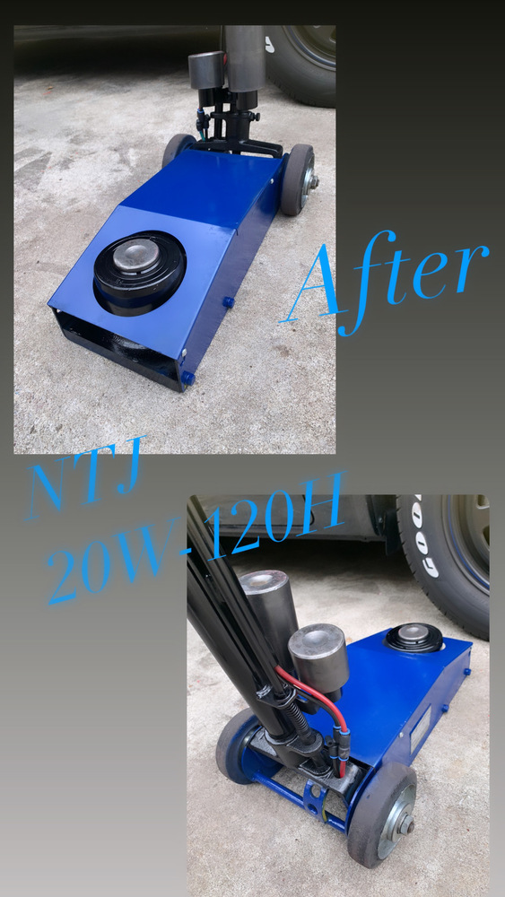 長崎トラックブースタージャッキ NTJ-20W-120H事例紹介｜大阪・兵庫での油圧機器修理は石上工作所