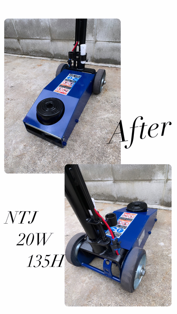 長崎ブースタートラックジャッキ20t NTJ-20W-135H事例紹介｜大阪・兵庫での油圧機器修理は石上工作所